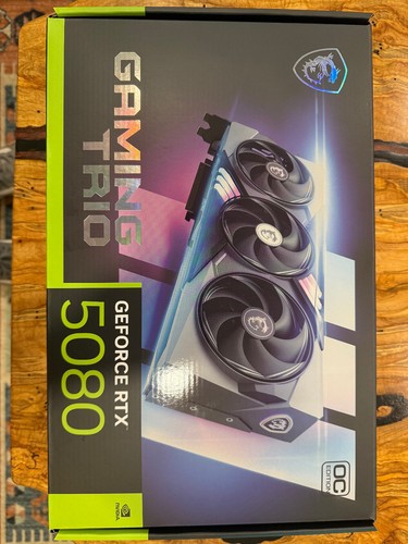 MSI NVIDIA GeForce RTX 5080 16GB GAMING TRIO OC Edition 16GB GDDR7 | eBay