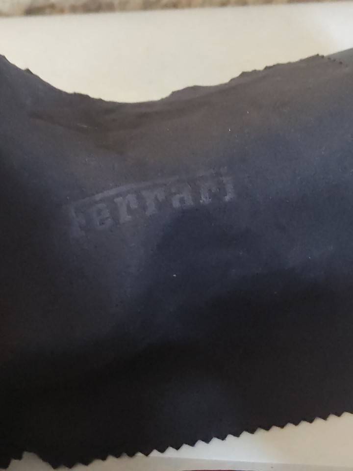 Ferrari Vintage Glasses Original Case And Cloth Mod. RAY-BAN | eBay