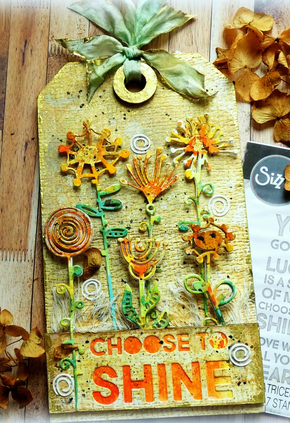 New Sizzix Thinlits Artsy Stems 6pc #665846 Retail $24.99 by Tim Holtz | eBay