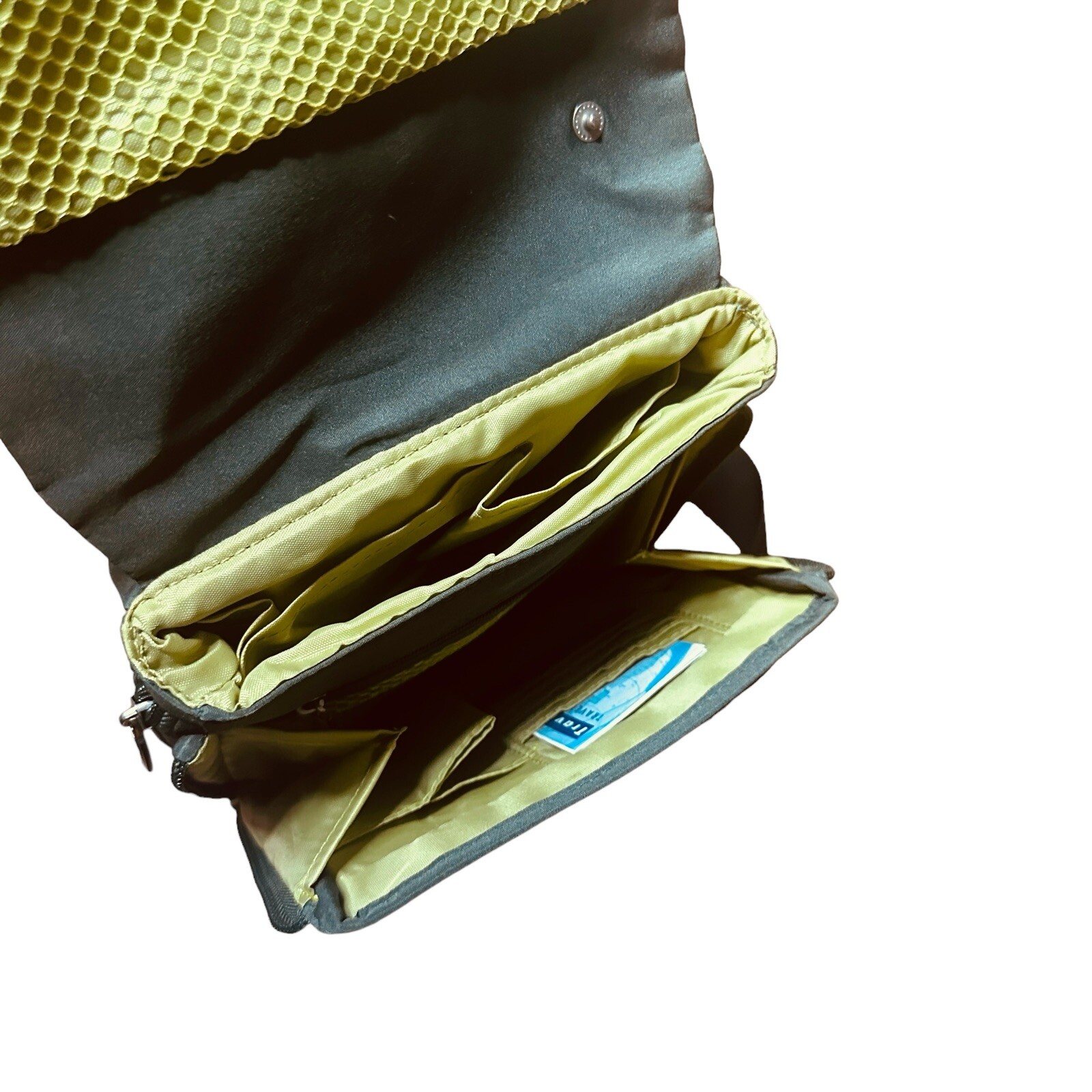 Travelon Crossbody Bag Purse Army Olive Green Nylon E… - Gem