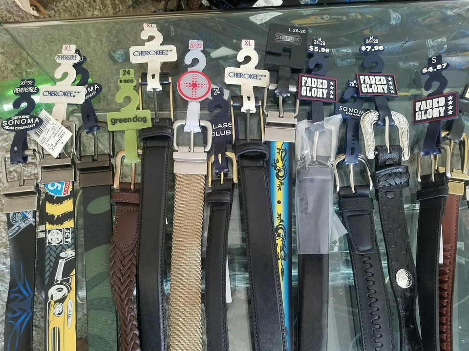 Lot 500 Huge Collection of Assorted Leather Belt all NWT | eBay