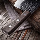 Stainless Steel Handmade Hammered Forged Butcher Meat Cleaver Kitchen ...