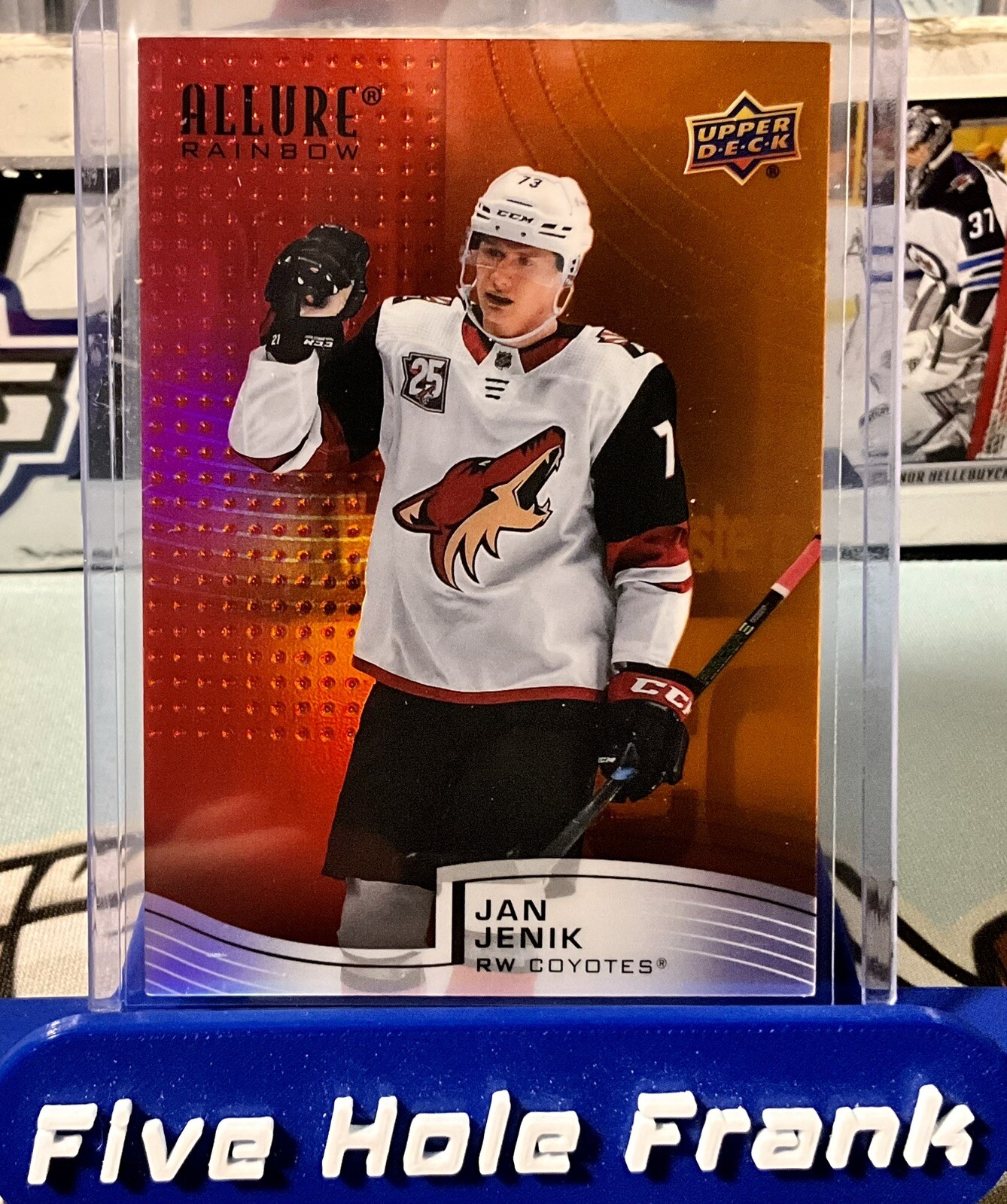 2021-22 Upper Deck Allure Jan Jenik Rookie Rainbow Red / Orange #R-28 ...