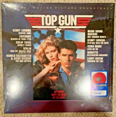 Top Gun Soundtrack Limited Edition Red Vinyl Tom Cruise | eBay