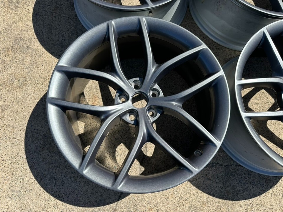 20” OEM Tesla Model 3 Zero-G Factory Performance Wheels Rims Matte ...