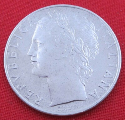 Italy (1861-Now) - Repvbblica Italiana L 100