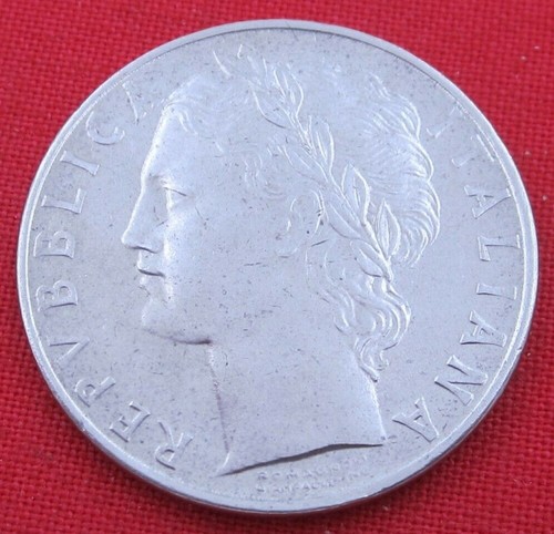 1956 REPVBBLICA ITALIANA L.100 - Higher Grade - Stainless Steel Coin ...