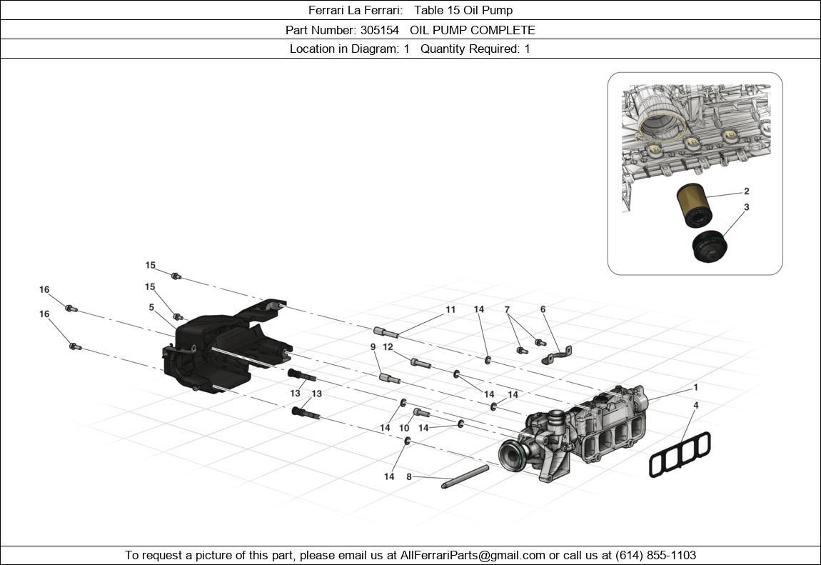 Ferrari Part MC3051/54 Seal Vbo 485 | eBay