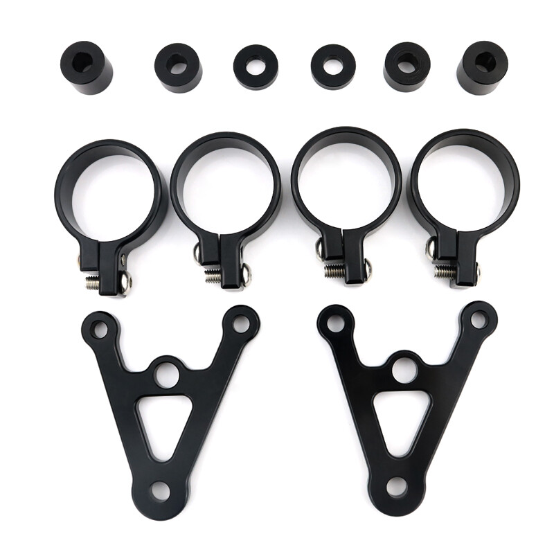 50mm Motorcycle Headlamp Brackets Parts Front Fork Headlight Mount ...