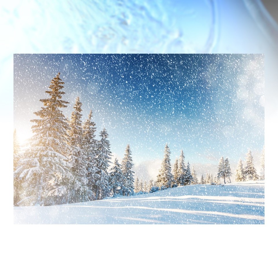 5 X3ft Snow Party Backdrop Holiday Photo Booth Backdrops Photography ...