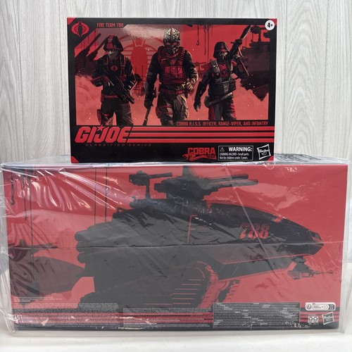 G.I. Joe Classified Haslab Cobra HISS Tank & Cobra HISS Fire Team 788 ...