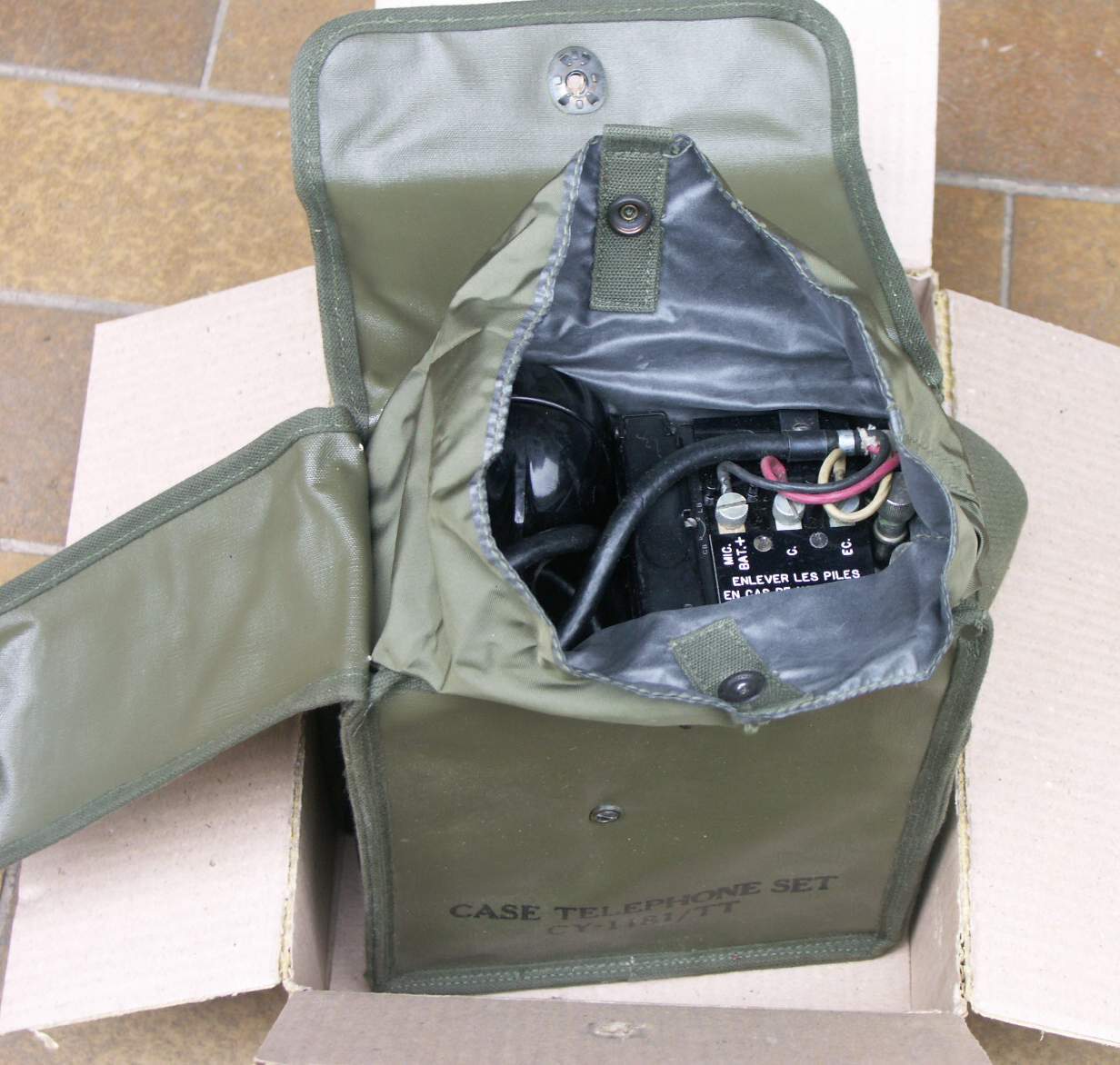 TELEPHONE MILITAIRE DE CAMPAGNE EE8 US WW2 COMPLET NEUF DE STOCK | eBay