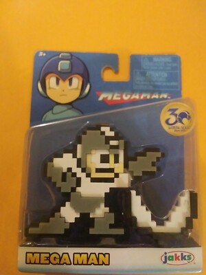 Mega Man Rolling Cutter 8 Bit Figure JAKKS Pacific 30th Anniversary ...