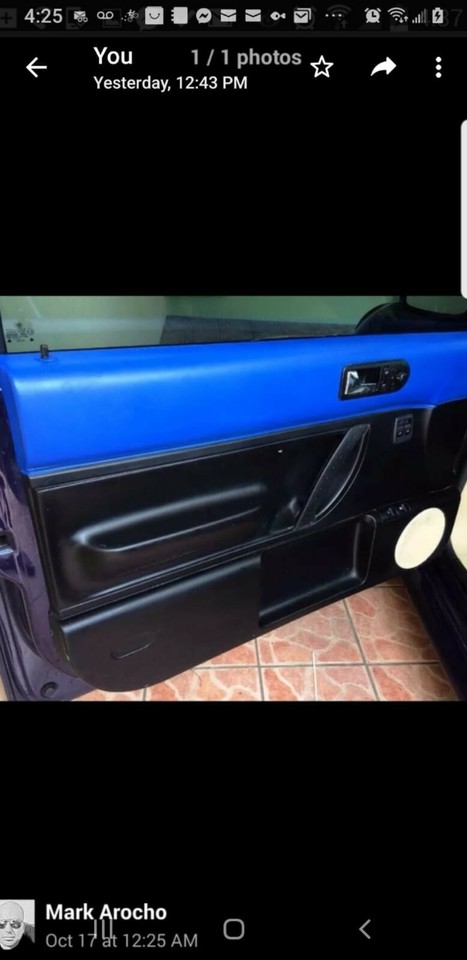 Vw New beetle door panels pair convertible or hard top fiberglass 98 to ...