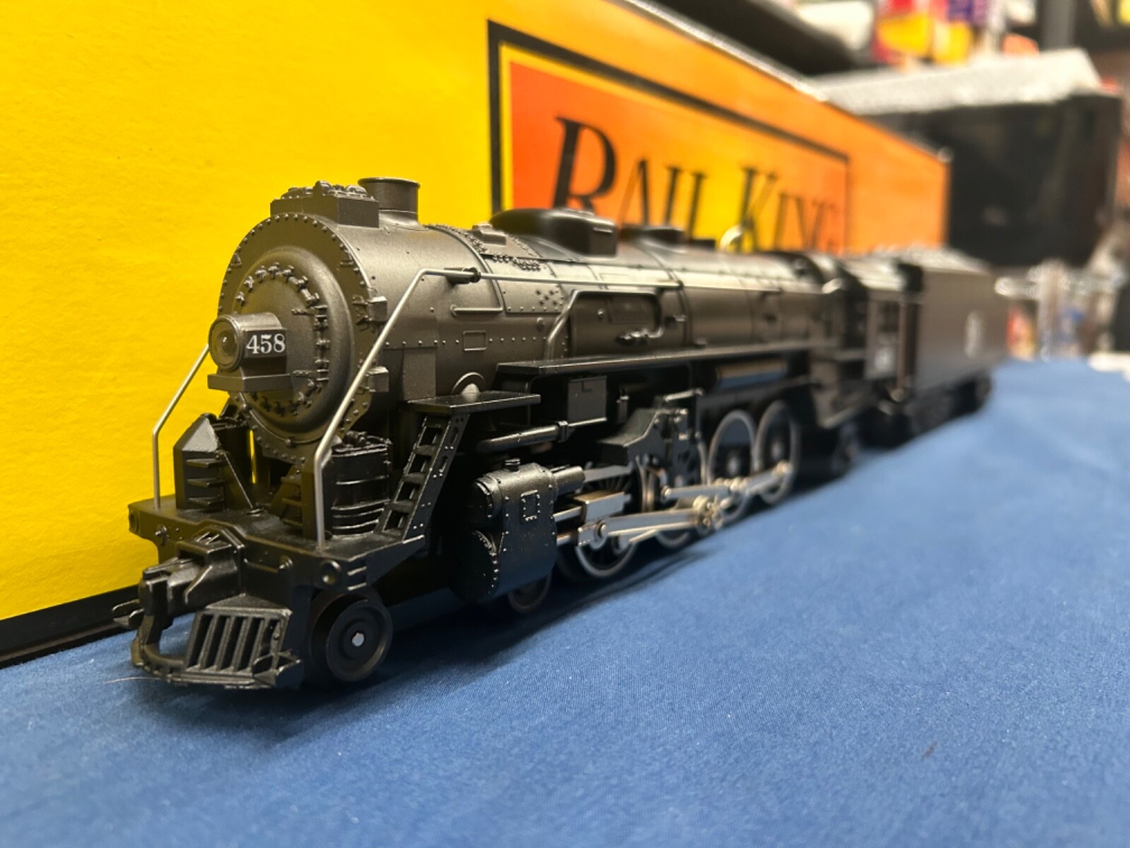 Mth New York Ontario & Western 4-8-2 L-3 Mohawk Steam Engine 30-1166-1 ...