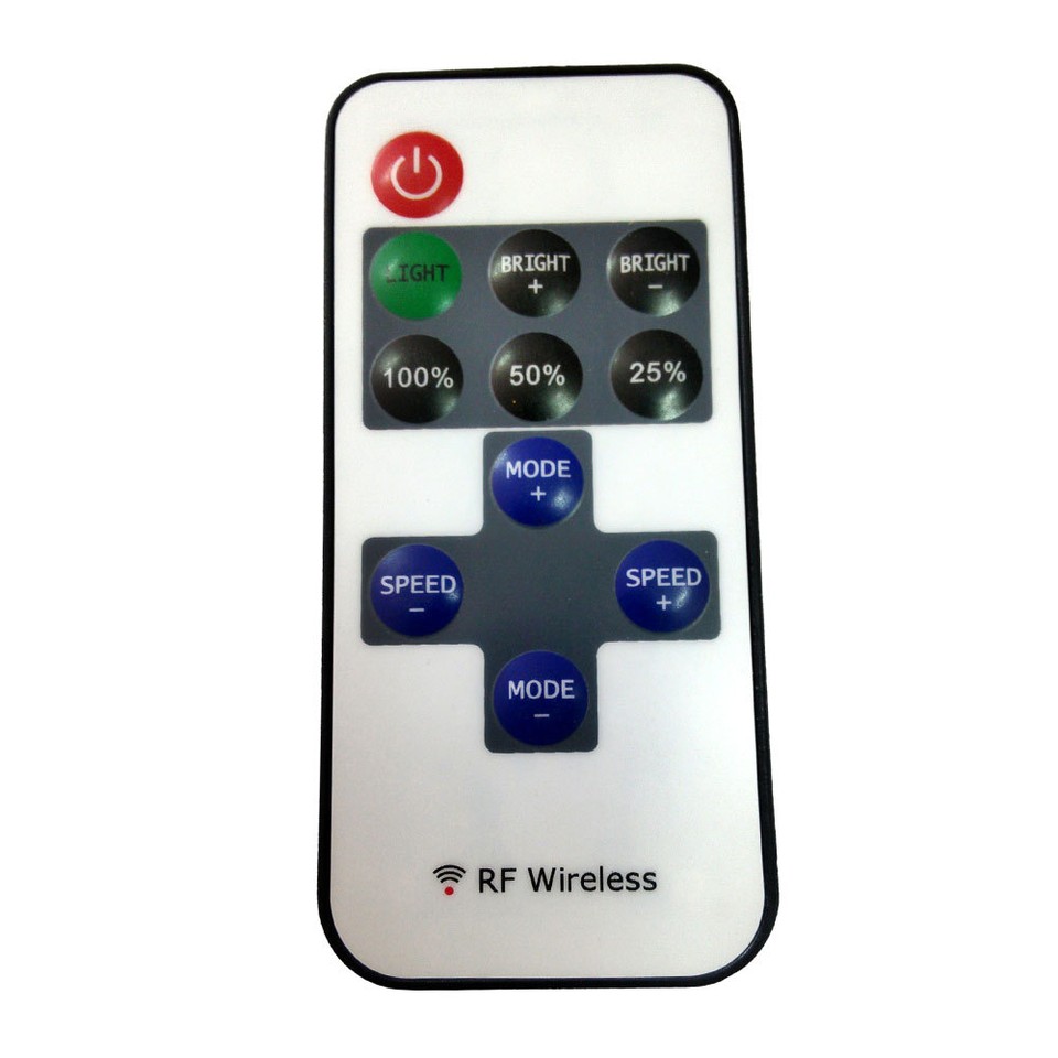 RF Wireless Controller Mini Dimmer for LED Single Color 3528 5050 Light ...
