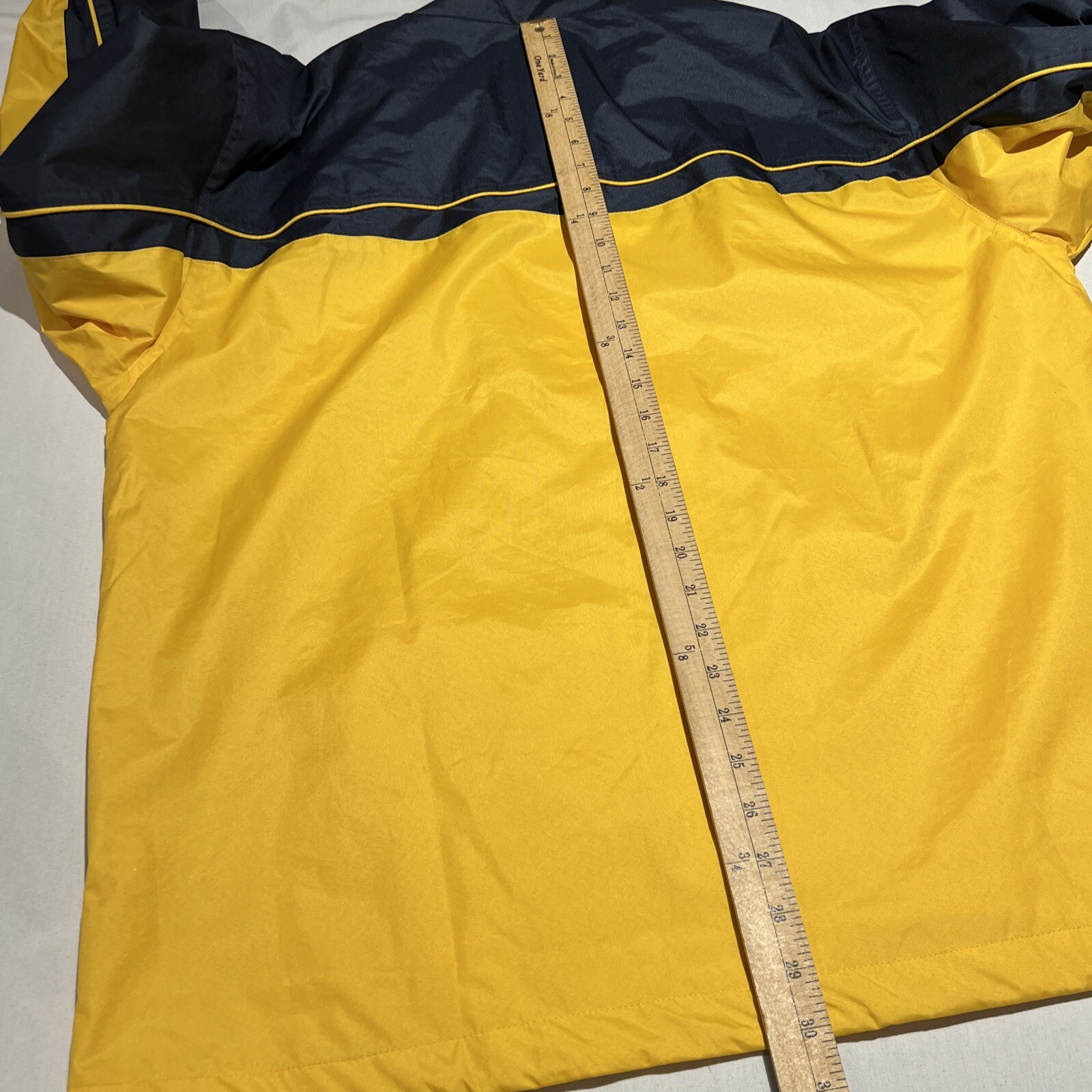 Cape Cod Crew Windbreaker Mens M Ritchie's Sportswear Yellow Blue ...