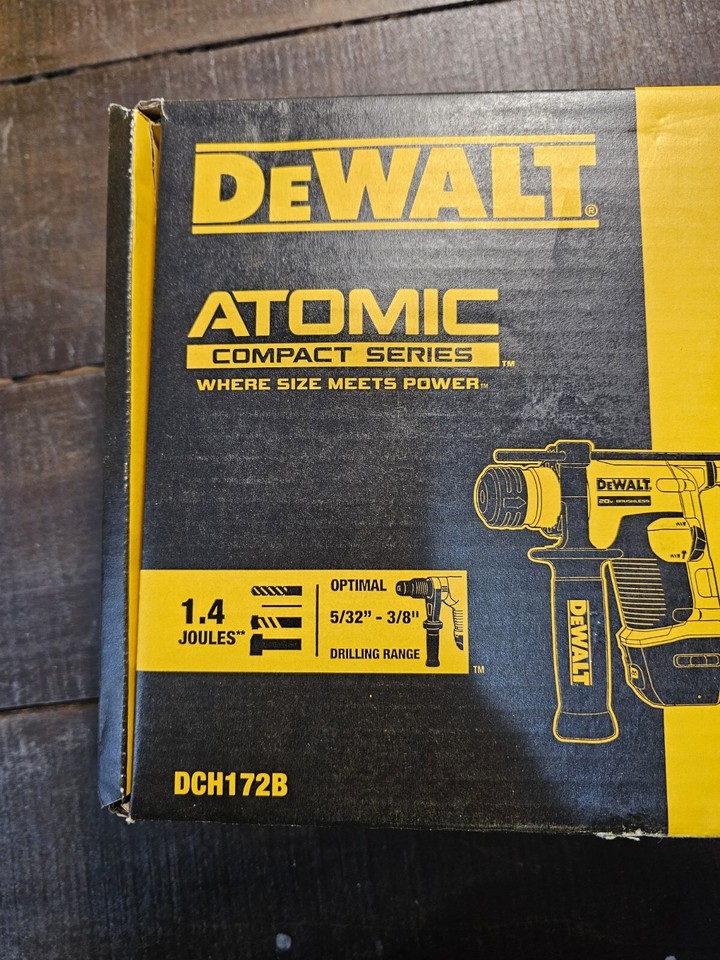 DEWALT DCH172B 20V Cordless Rotary Hammer Drill - TOOL ONLY | eBay