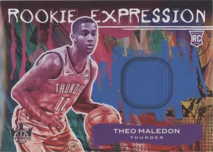 2020-21 Panini Court Kings - Rookie Expression Memorabilia Théo Maledon ...