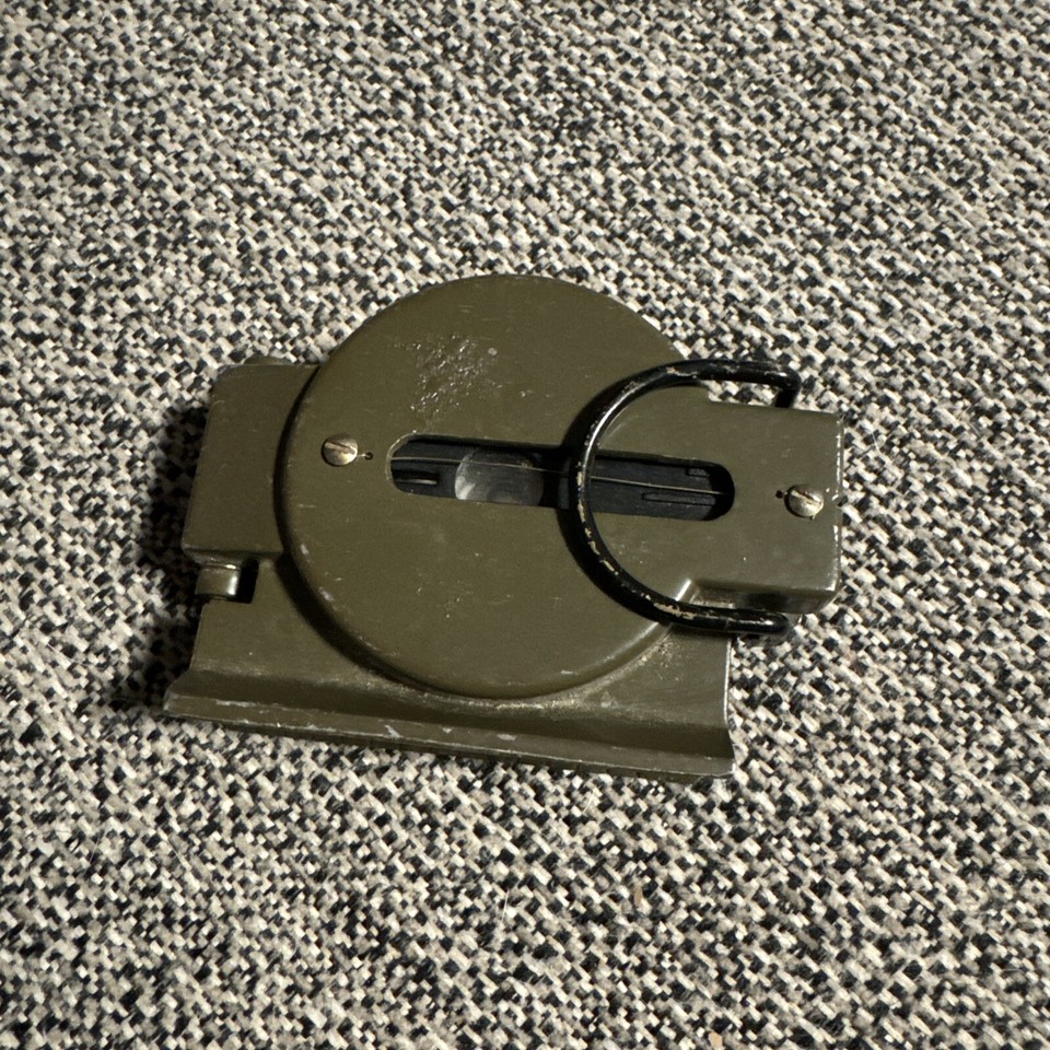 WW2 Lensatic Compass - Vintage Green Metal No Date or Make | eBay
