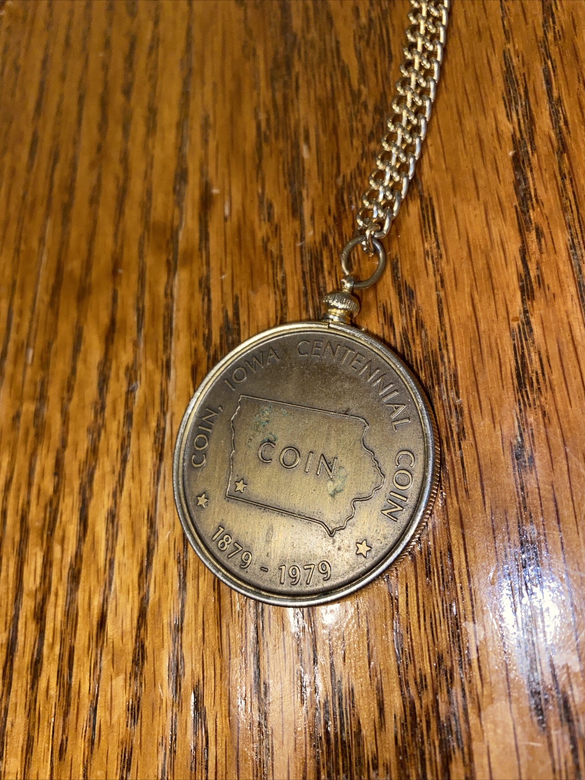 Coin, Iowa Centennial Coin - 1879-1979 Made into a Pendant | eBay
