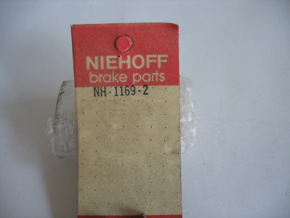 New Niehoff Brake Parts NH-1169 - 2 | eBay