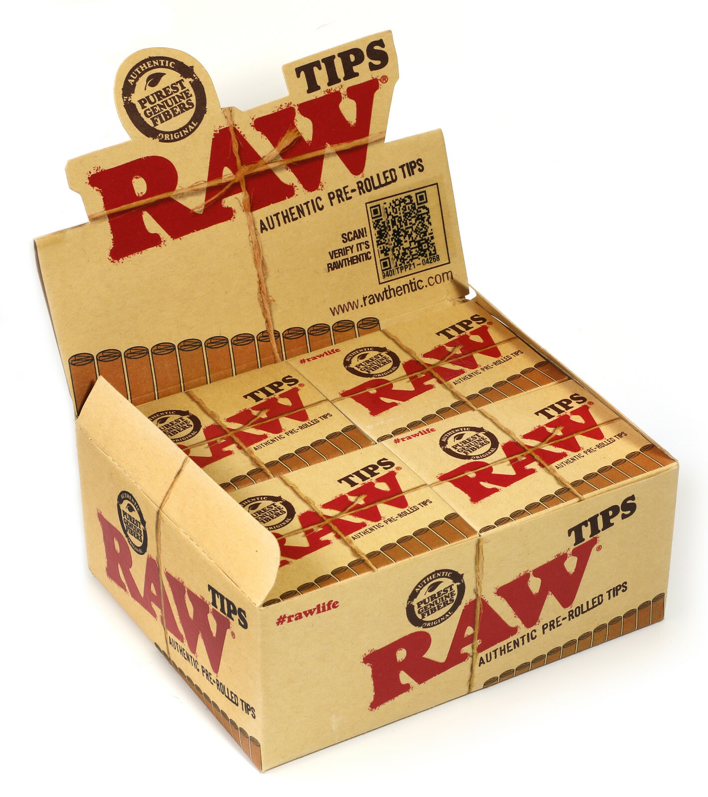 RAW PREROLLED PAPER FILTER TIPS 20 x 21 | eBay