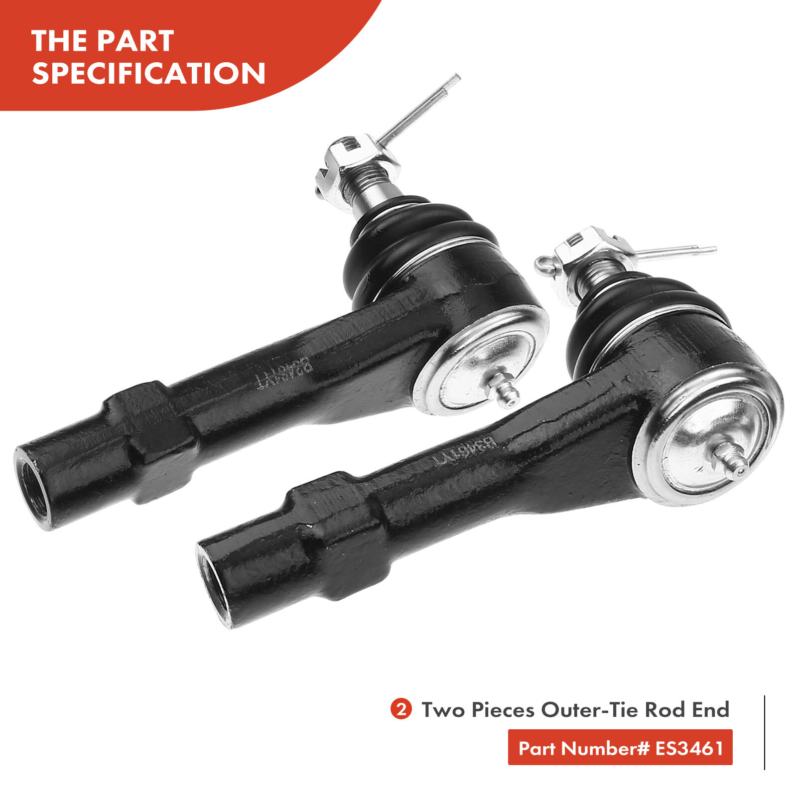 7x Rack and Pinion Hub Bearing Tie Rod End Kit for Ford Ranger Mazda ...