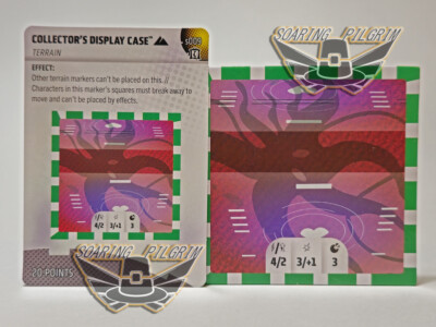 Heroclix COLLECTOR'S DISPLAY CASE - s009 TERRAIN Collector's Trove Set ...