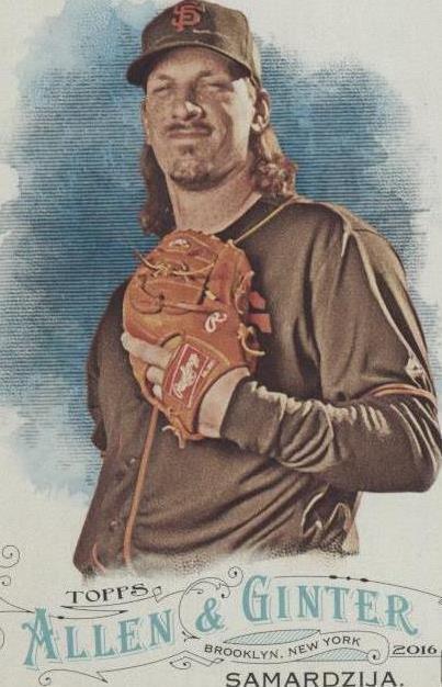 2016 Topps Allen & Ginter - Jeff Samardzija #167 for sale online | eBay