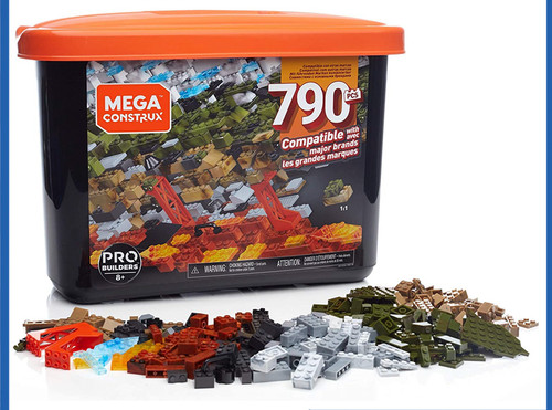 Mattel Mega Construx Probuilder Bloks 790pcs Lot of Bricks Pieces Toy ...