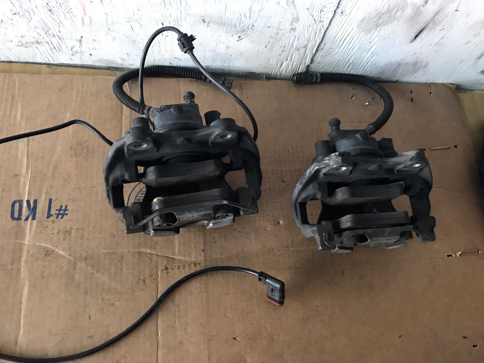 MERCEDES BENZ OEM W211 W219 E500 CLS500 PAIR REAR LEFT & RIGHT BRAKE ...