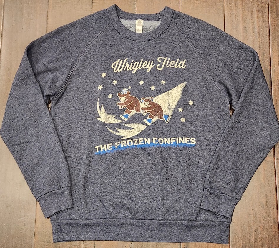 Wrigley Field Cubs The Frozen Confines Distressed Hol… - Gem