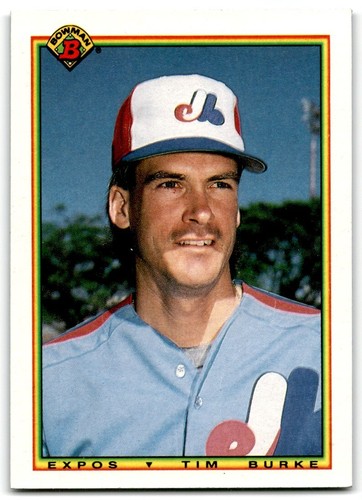 1990 Bowman Tim Burke Montreal Expos #103 | eBay