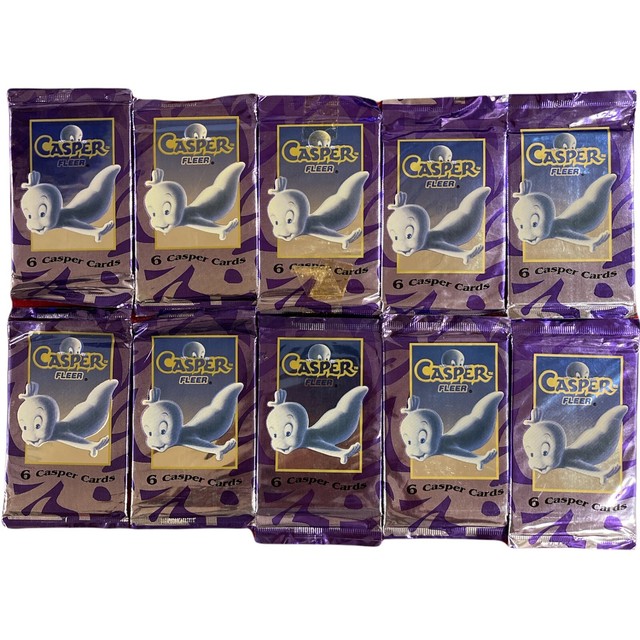 1995 Fleer Casper Trading Cards 4 Packs for sale online | eBay