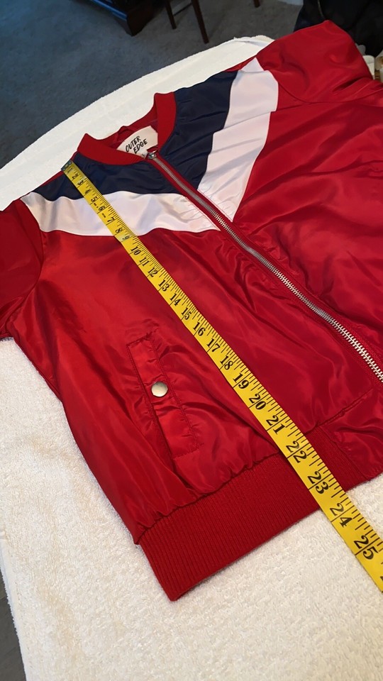 Outer Edge satin style jacket Size large | eBay