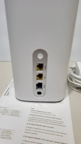 UOTEK 5G CPE Router with SIM Card Slot, NSA SA WiFi 6 5G Router Dual ...