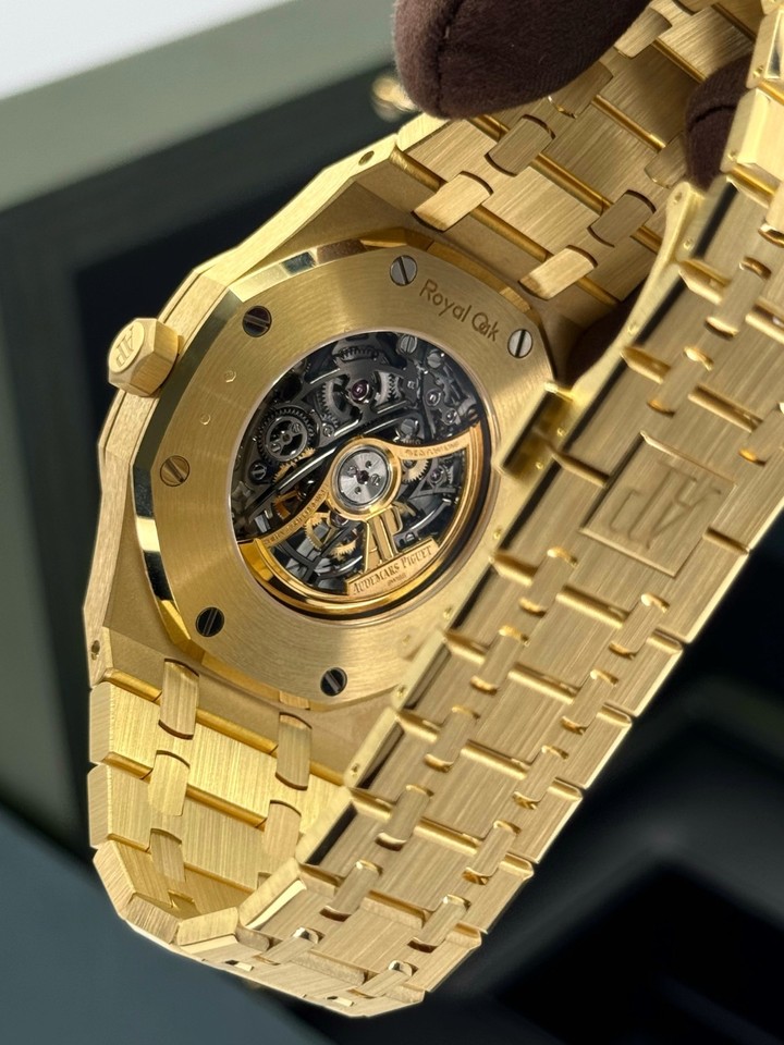 NEW 2025 Audemars Piguet Royal Oak 41mm 15407BA Double Balance Wheel ...