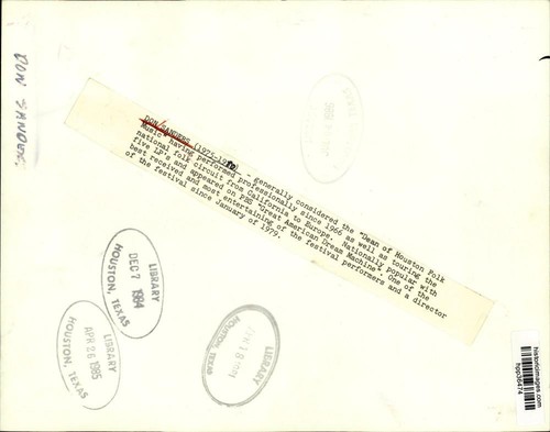 1981 Press Photo Don Sanders, folk, singer, songwriter and musician ...