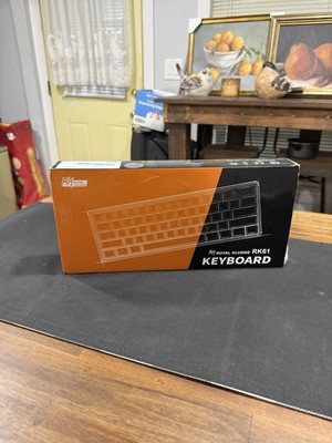 Mechanical Gaming Wireless Keyboard Royal Kludge RK61 Blue Switch Hot ...