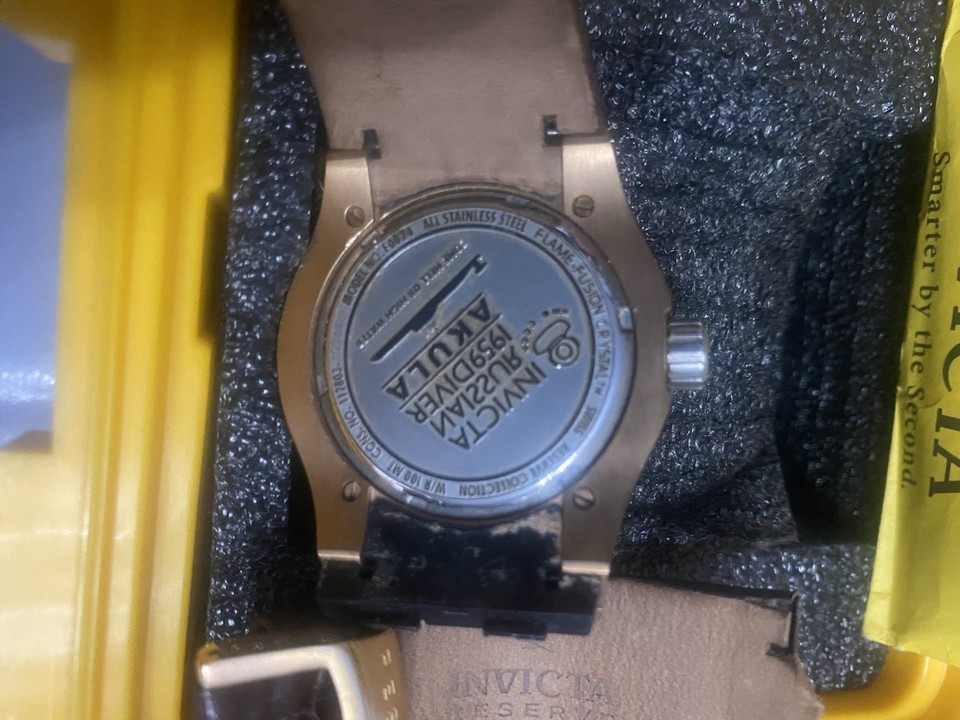 Invicta Russian 1959 Diver Akula Model F0024 | eBay