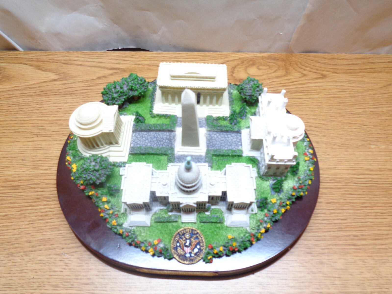 Washington D.C. Monuments Desk Statue | eBay