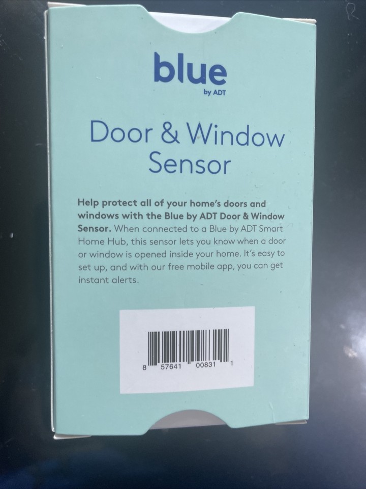 ADT Blue Door and Window Sensor for Home Security WHITE | eBay