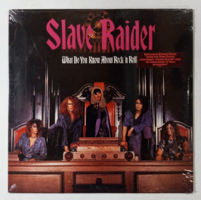 Slave Raider: What Do You Know About Rock 'N Roll? Lp FACTORY SEALED ...