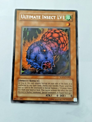 YuGiOh Ultimate Insect LV1 Soul of the Duelist SOD-EN005 Unlimited ...