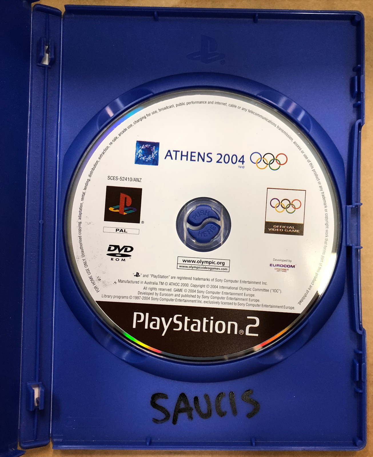 Athens 2004 PLAYSTATION 2 Sony PS2 Aus PAL | eBay