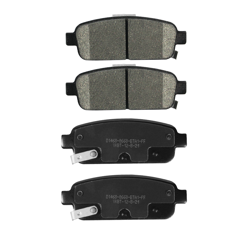 Front and Rear Ceramic Brake Pads for 2012 2013 2014 2015 2016 2017 ...