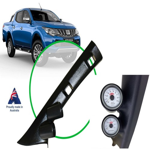 Pillar Pod w/SAAS Boost & Exhaust Temp Gauge for Triton MQ/MR: 01/2015 ...