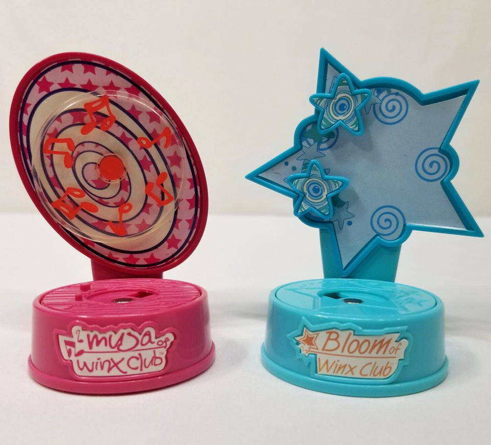 Winx Club Magical Minis Bases ONLY Spinning Musa Bloom Doll Replacement ...