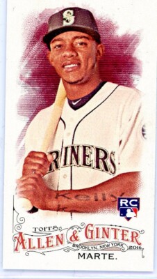 2016 Topps Allen and Ginter Mini Brooklyn Back Rookie #49 Ketel Marte ...